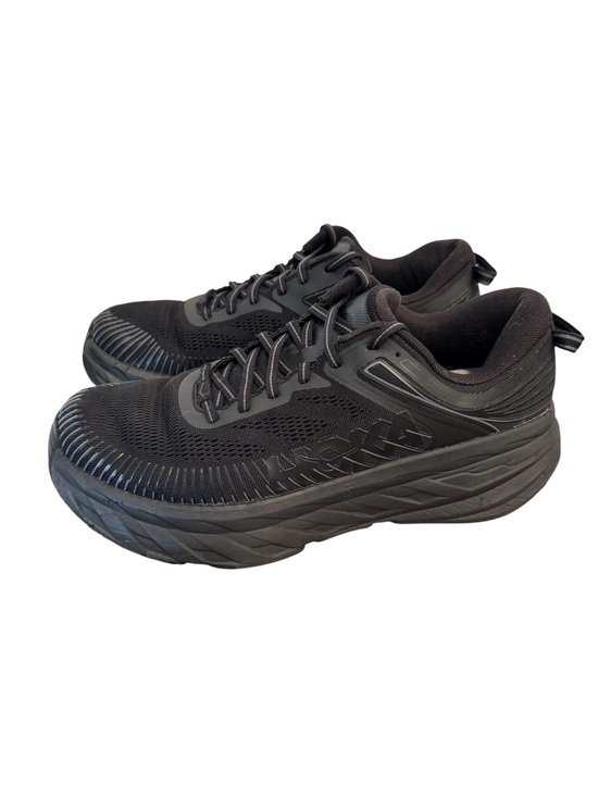 Hoka | Shoes | Hoka One One Bondi 7 Mens 5 Black Road Race Max Cushion ...